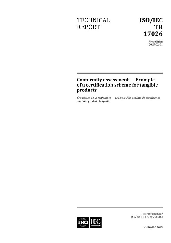 ISO/IEC TR 17026:2015 - IEC Standards - VDE Publishing House ISO/IEC TR 17026:2015 - IEC Standards - VDE Publishing House